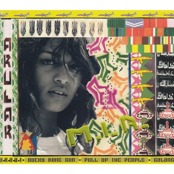 タイトル：　ARULARアーティスト：　M.I.A.※中古品ですので、歌詞カードの色褪せ・折れ・汚れなどがある場合がございます