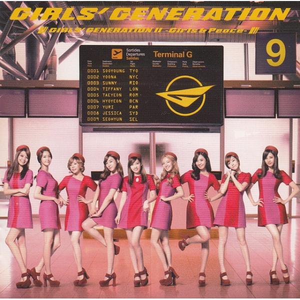 タイトル：　GIRLS' GENERATION II Girls &amp; Peaceアーティスト：　GIRLS' GENERATION　少女時代※中古品ですので、歌詞カードの色褪せ・折れ・汚れなどがある場合がございます