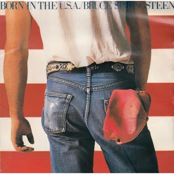 タイトル：　BORN IN THE U.S.A.アーティスト：　BRUCE SPRINGSTEEN　ブルース・スプリングスティーン※中古品ですので、歌詞カードの色褪せ・折れ・汚れなどがある場合がございます
