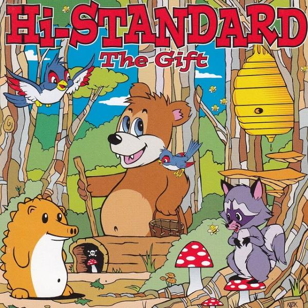 タイトル：　The Giftアーティスト：　Hi-STANDARD※中古品ですので、歌詞カードの色褪せ・折れ・汚れなどがある場合がございます