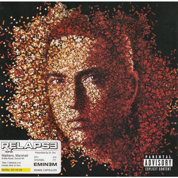 タイトル：　RELAPSEアーティスト：　EMINEM　エミネム※中古品ですので、歌詞カードの色褪せ・折れ・汚れなどがある場合がございます