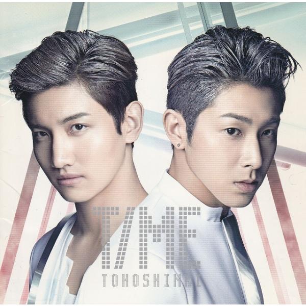 タイトル：　TIMEアーティスト：　東方神起※中古品ですので、歌詞カードの色褪せ・折れ・汚れなどがある場合がございます