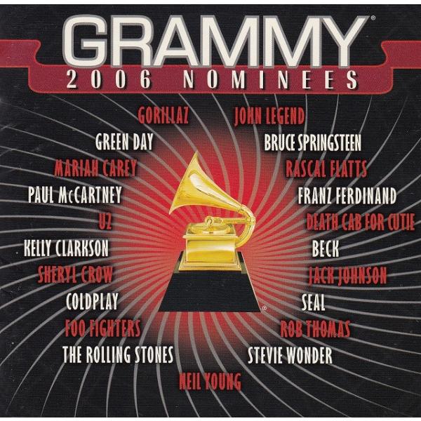 タイトル：　GRAMMY NOMINEES 2006アーティスト：　オムニバス※中古品ですので、歌詞カードの色褪せ・折れ・汚れなどがある場合がございます