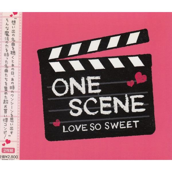 タイトル：　ONE SCENE - LOVE SO SWEETアーティスト：　オムニバス※中古品ですので、歌詞カードの色褪せ・折れ・汚れなどがある場合がございます