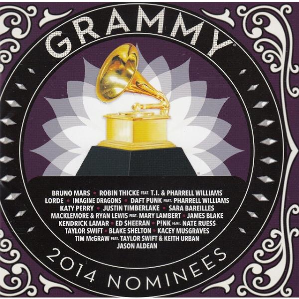 タイトル：　GRAMMY NOMINEES 2014アーティスト：　オムニバス※中古品ですので、歌詞カードの色褪せ・折れ・汚れなどがある場合がございます