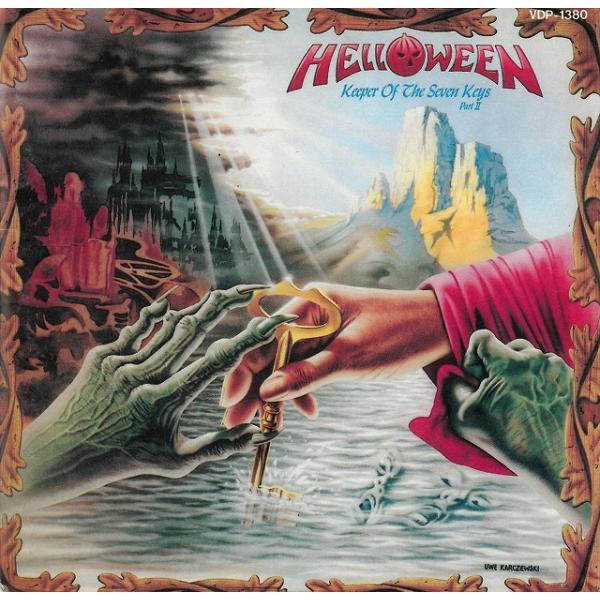 タイトル：　KEEPER OF THE SEVEN KEYS-PART II-アーティスト：　HELLOWEEN　ハロウィン※中古品ですので、歌詞カードの色褪せ・折れ・汚れなどがある場合がございます