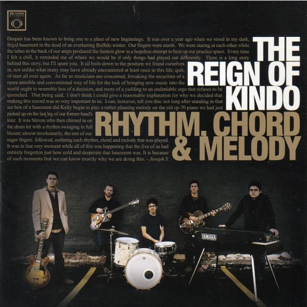 タイトル：　RHYTHM, CHORD &amp; MELODYアーティスト：　THE REIGN OF KINDO　ザ・レイン・オブ・カインド※中古品ですので、歌詞カードの色褪せ・折れ・汚れなどがある場合がございます