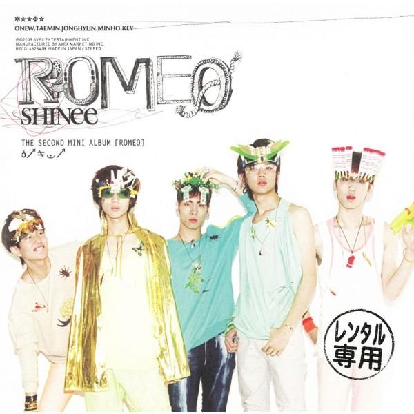 タイトル：　THE SECOND MINI ALBUM [ROMEO] ※ＤＶＤなしアーティスト：　SHINee※中古品ですので、歌詞カードの色褪せ・折れ・汚れなどがある場合がございます