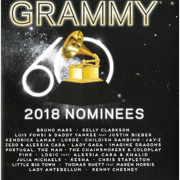 タイトル：　輸入盤 2018 GRAMMY NOMINEESアーティスト：　オムニバス※中古品ですので、歌詞カードの色褪せ・折れ・汚れなどがある場合がございます