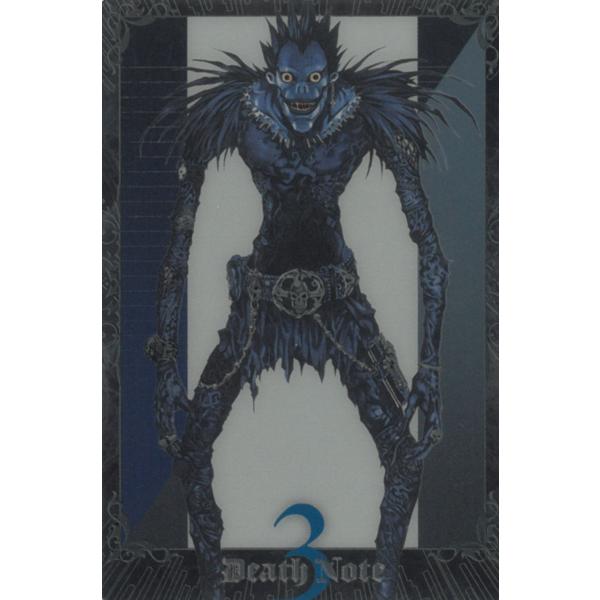 タイトル：　カードウエハース  DEATH　NOTE  1-03　　リューク（不幸）　ノーマルカードシリーズ：　DEATH　NOTE販　　売：　バンダイ