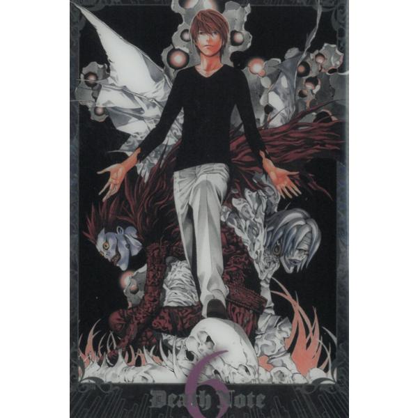 タイトル：　カードウエハース  DEATH　NOTE  1-06　　夜神月　リューク　レム（先走）　ノーマルカードシリーズ：　DEATH　NOTE販　　売：　バンダイ