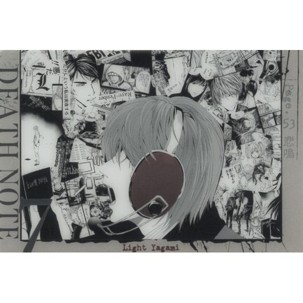 タイトル：　カードウエハース  DEATH　NOTE  1-15　　夜神月（悲鳴）　ストーリーカードシリーズ：　DEATH　NOTE販　　売：　バンダイ