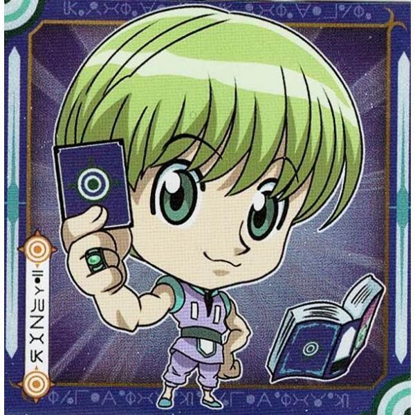 タイトル：　にふぉるめーしょん HUNTER×HUNTER シール×ウエハース vol.3 HH3-09 シャルナーク N ノーマルシリーズ：　vol.3販　　売：　バンダイ