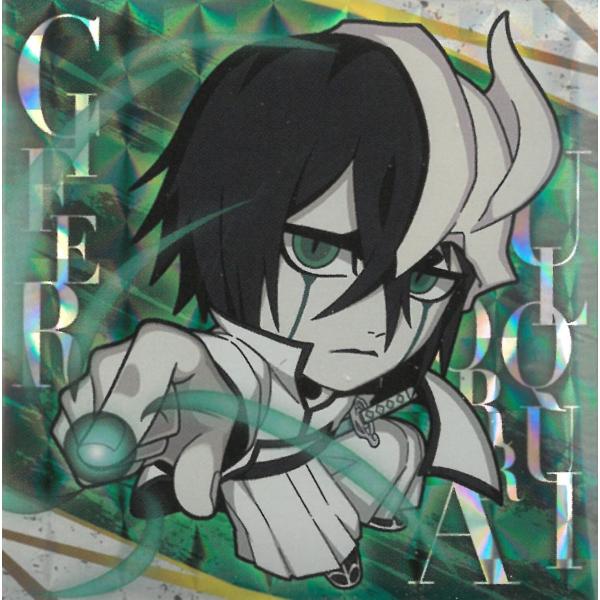 タイトル：　にふぉるめーしょん BLEACHシールウエハース vol.1 BL1-20 ウルキオラ・シファー SR スーパーレアシリーズ：　BLEACHシールウエハース販　　売：　バンダイ