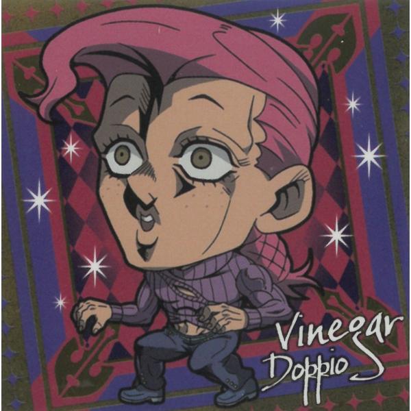 タイトル：　にふぉるめーしょん ジョジョの奇妙な冒険 シールウエハース 黄金の風 Episodio2 JO5-12 ヴィネガー・ドッピオ R レアシリーズ：　ジョジョの奇妙な冒険 シールウエハース販　　売：　バンダイ