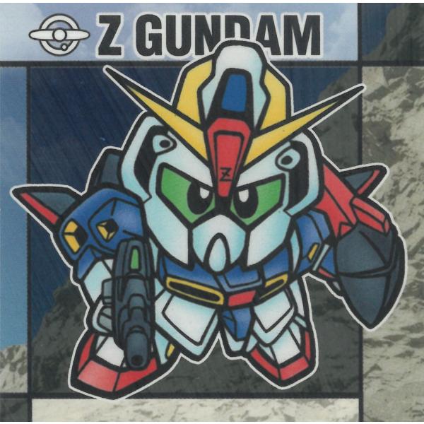 タイトル：　元祖SDガンダムスナックI※もともと小袋なし  04 Zガンダム N：メタリックシールシリーズ：　元祖SDガンダムスナックI※もともと小袋なし販　　売：　バンダイ
