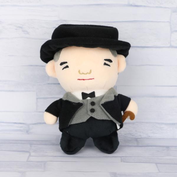 品目：渋沢栄一マスコットストラップ〇名称：ぬいぐるみ型マスコットストラップ〇サイズ：横12cm×高さ14cm×厚さ10cm数値には誤差があります。〇重さ（全体）：総重量48g数値には誤差があります。〇対象年齢：6才以上〇注意事項保護者の方へ...