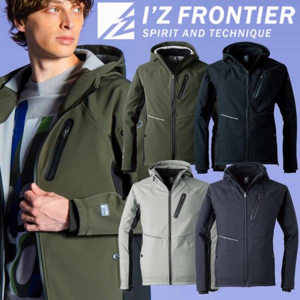 ・カラー　：37ネオブラック　38ヘザーグレー　58ヘザーチャコール　62ジェイディカーキ・素材　：　裏フリース三層ボンディングウインドブロックストレッチ・混率　：　ポリエステル90%  ポリウレタン10%[特徴]■フードの開きを調整できる...