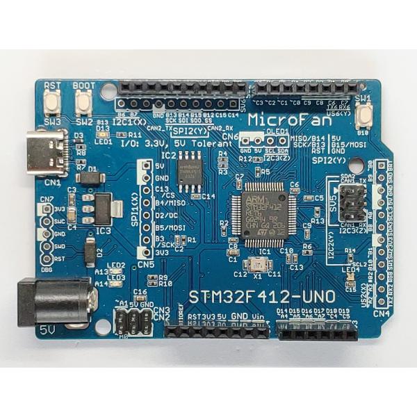 【発売日：2023年10月01日】STM32を使用したUNO形状の開発ボードです。USBインターフェースを備えており、電源供給、プログラムの書き込み、PCとのシリアル通信を行うことができます。商品紹介写真に写っているOLEDディスプレイ、T...