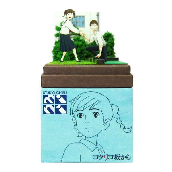 ■みにちゅあーとキット(ペーパークラフト)■スタジオジブリシリーズ■サイズ：ミニチュア部：W54×D54×H45mm前後、パッケージ：W60×D60×H60mm■さんけい■MP07-78