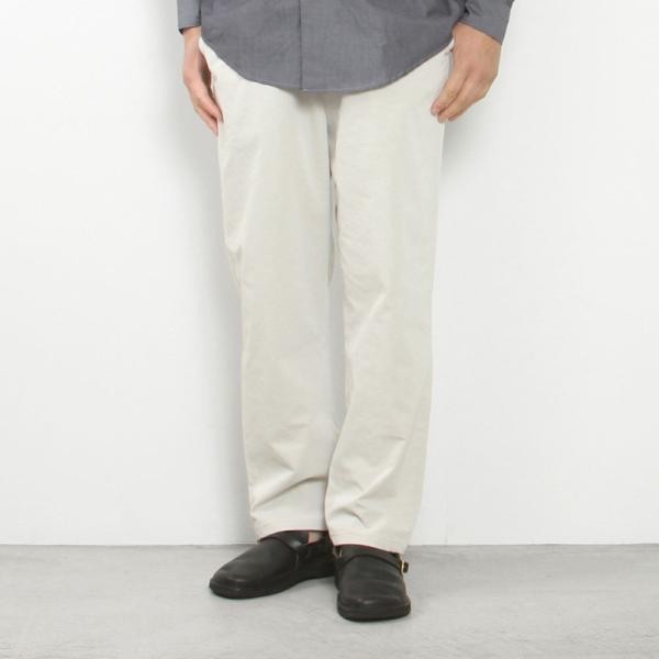 LAMOND ラモンド LINEN BREND SEMI WIDE TROUSERS LM-P-116-LI
