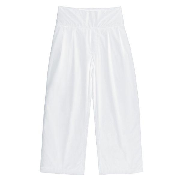 【素材・材質】ポリエステル65％綿35％【色】ホワイト【サイズ】M〜5L（M、L、LL、3L、4L、5L）【関連ワード】現場 工事 大工 土方 土木 施工 管理 作業用 鳶ウェア お祭り 神輿 ダボパンツ 仕事着 粋 男性用 メンズ 動きや...