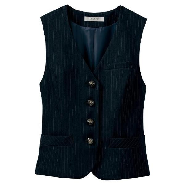 【素材・材質】ポリエステル99％ レーヨン1％【色】ブラックネイビー【サイズ】5〜19号【メーカー・品番】SELERY ベスト 04021