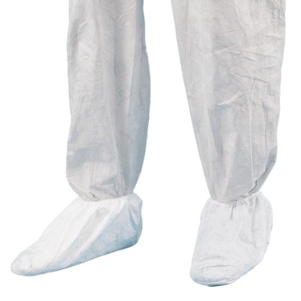 【素材・材質】デュポン(TM)タイベック(R)製【サイズ】靴底26cm【特徴】●すべり止めなし●短靴型【販売単位】1袋【入数】10双［ 4059102101 ］