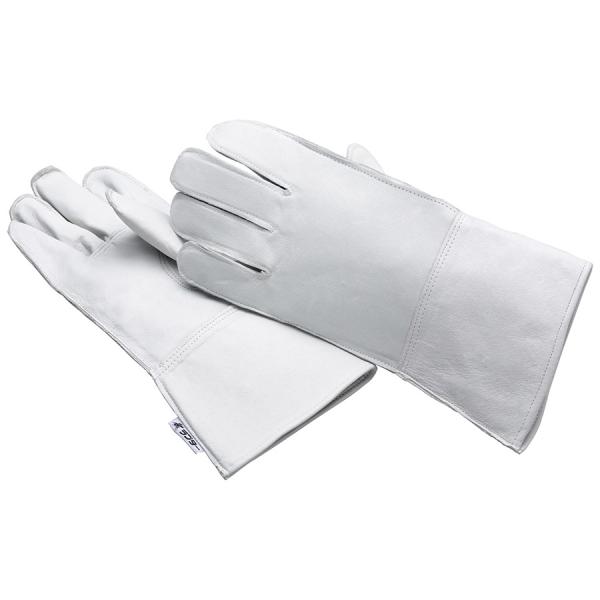 【規格】実用新案登録済【素材・材質】豚本皮、特殊シート【サイズ】●手のひら周り/約27cm、長さ/約32cm【重量】●重量：約300g／双【特徴】●驚異の4層構造 豚本皮2枚の間に突き刺し防止の特殊シートをサンドイッチした3層構造に更に特殊...