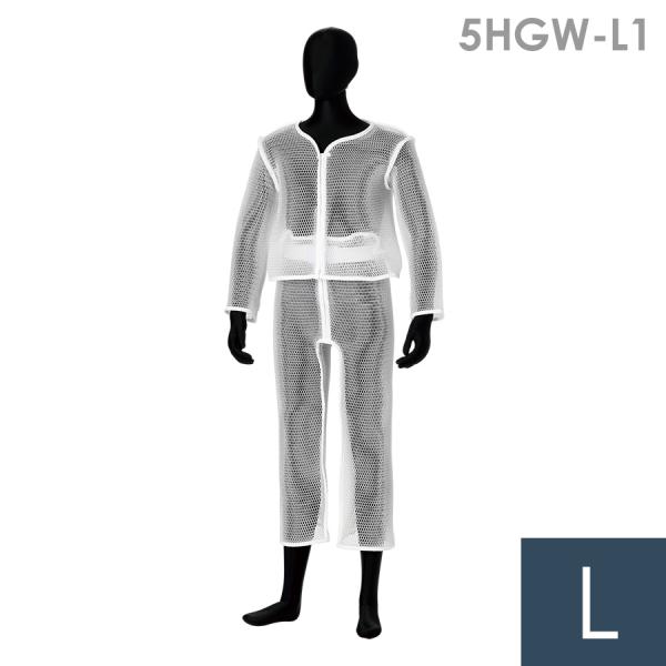 【サイズ】L【重量】重量＝約0．8kg【セット内容】上衣、ズボン【販売単位】1着【入数】1着［ 4059610413 ］