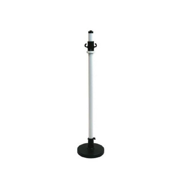 【サイズ】ベース直径210×885mmH、　【材質】ポール／ポリカーボネート、台座／ポリエチレン（鉄ウェイト入り）、キャップ・フック／ナイロン2WAYガード　【重量】4．2g　【入数】1台