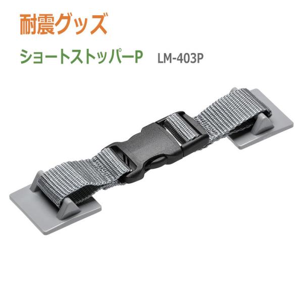 【素材・材質】取り付けフック／ABS樹脂、着脱バックル／ポリアセタール、ベルト／PP【サイズ】42×185×17mm【特徴】●耐荷重(1本)：40kg●対象物の両側面と机上を接着固定して使用●着脱式のバックル付きで一時的な移動が可能【内容品...