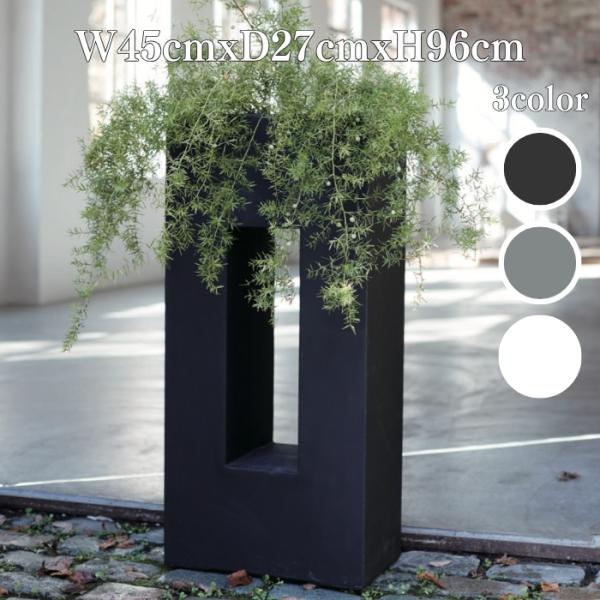 高さ96cm、圧倒的存在感で空間を格上げ。高さ96cmのスリムなフォルムが空間をモダンに引き締める「ルーメン トール」。グレー・ブラック・ホワイトの洗練されたカラー展開で、どんな植物も格調高く演出します。ファイバーセメント製の堅牢さで屋内外...