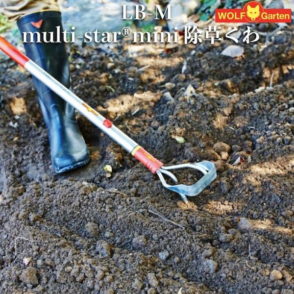 【商品詳細】型式：LB-M multi-star mini 除草くわ作業幅：70mm推奨ハンドル：ZM02 / ZM30 / ZM04サイズ：W240mm×D70mm重量：175g材質：スチール 他【注意事項】こちらの製品のハンドルツールは...