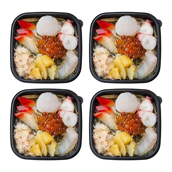 7種海鮮　松前漬(個食タイプ）７種類の海鮮具材をあしらった豪華松前漬けです。個食タイプになっております。■商品詳細：七種海鮮松前漬け（帆立、ヒラメ、ホッキ貝、ズワイガニむき身、タコ、味付数の子、いくら醤油漬け、松前漬け）100g×4■製造生...