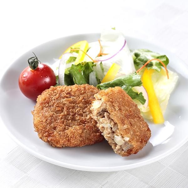 神奈川 「駿河屋本舗」 レンジで簡単 鎌倉黄金メンチ 0130800江ノ電鎌倉駅で人気の名物メンチ駿河屋本舗！牛肉と豚肉の旨味をしっかり引きだす、牛・豚の配合比率を独自に開発。大ぶりにカットしたたまねぎもそのままに。鎌倉黄金メンチのジューシ...