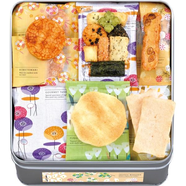 えくぼ屋 今様和菓撰おかき詰合せ SDX-20えくぼ屋の美味がたっぷり詰まった、個性豊かなおかきとおせんべいの詰合せ。味と香りと口当たり、彩り豊かに咲きました。■商品内容：ぐるめ探訪×4、姫てまり直火炊き醤油×8、かるやき（2枚）×7、ぷか...