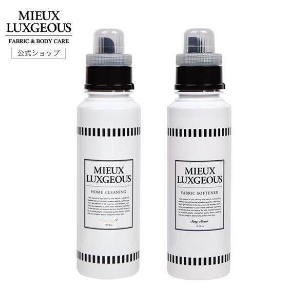 16.9 fl.oz / 500ml従来のMIEUX LUXGEOUSのオーガニック由来の成分はそのままで、フレグランス成分をより贅沢に配合した限定モデル。植物由来の界面活性剤を主成分とした、ノンシリコン処方の肌にも衣類にもやさしい柔軟剤に...