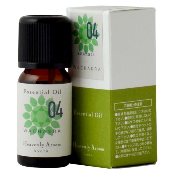 Heavenly Aroom エッセンシャルオイルWACHAKRAは、各チャクラにあわせて国産エッセンシャルオイルと天然エッセンシャルオイルを11種類配合したオリジナルブレンドエッセンシャルオイルです。チャクラとは体の中心にあるエネルギーの...