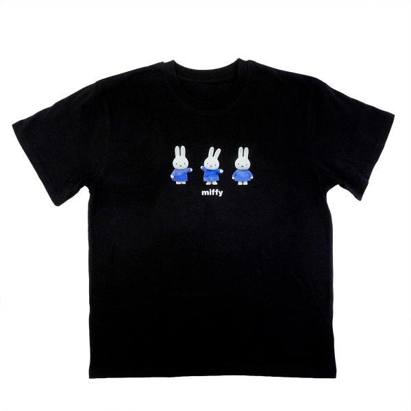 お一人様2個までご購入いただけます。アニメのミッフィーがデザインされたTシャツです。ブルーのおようふくがとってもかわいい♪販売開始：2026年4月4日（土）10：00〜出荷開始：2026年4月6日（月）より順次出荷※商品画像はイメージです。...