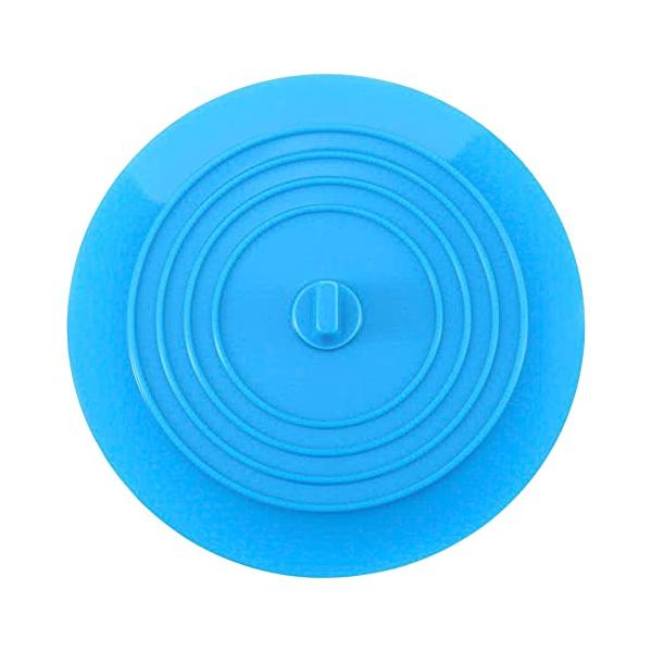青い/15cm/・Color:青い・1.シンク 蓋 素材;シンクプラグはシリコン素材でできており、毒性がなく、味がなく、柔らかく弾力性があります。 滑らかな表面に吸着しやすく、浮きません。・2.シンク ふた 密閉性：シリコンドレンプラグは大...