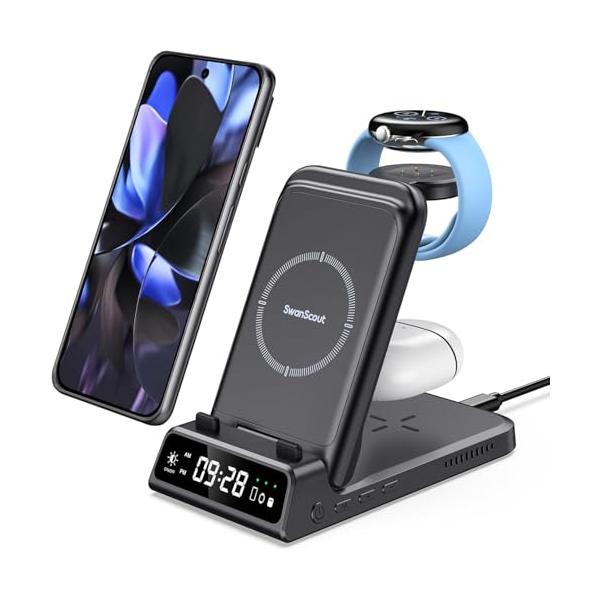 /Google Pixel Watch 3/2対応/S10010・Size:Google Pixel Watch 3/2対応・互換性：Google Pixel Watch 3/2、Fitbit Sense/Sense 2/Versa 3/V...