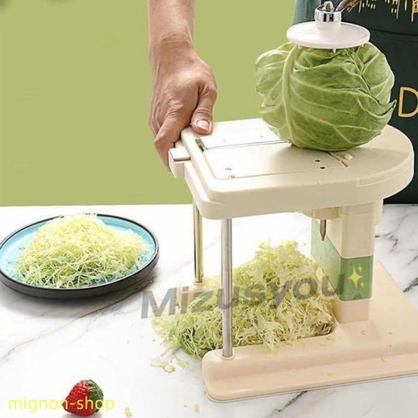 キャベツスライサースライサー 千切りスライサー キャベツ千切りスライサー キャベツスライサー 野菜スライサー 野菜カッター 手動 回転式 業務用 家庭用 野菜 果物品番：banlt187カラー：ホワイト【高品質な素材】スライサーセット、この...