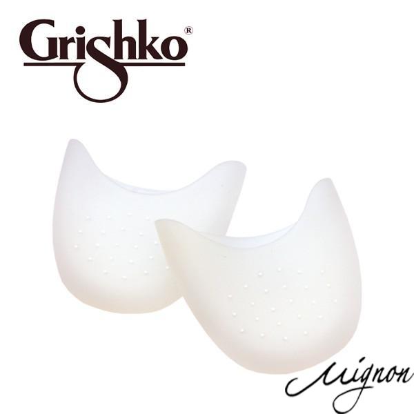 ロシア、グリシコ社製のトゥパッドです。小さな穴が空いているので、足がむれにくい！トウシューズを履かれる際の痛み軽減にお使いください。つま先の痛みをやらわげ、トウにかかる重さを軽減！マメなどの予防にも最適です。小さい穴が空いておりますので、熱...