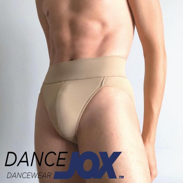 アメリカブランド【ダンスジョックス / DANCEJOX】男性・ボーイズバレエに最適な、バレエレッスンインナーサポートショーツ(下着)です。このフルシートダンスベルトの特徴は、・柔らかく超軽量な生地・ロール防止の伸縮性のあるシームレスなウエ...