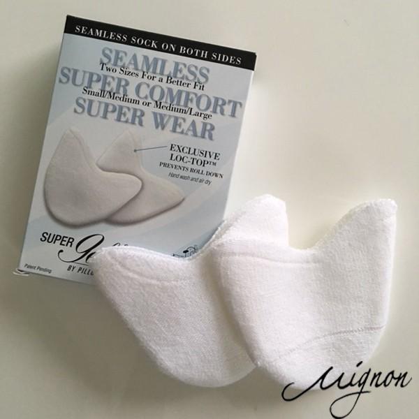 バレエ用品 トウパット【pillows】適度の厚みがあり痛み軽減効果大のトゥパッドSEAMLESS SUPERCOMFORT SUPERWEARピローズのジェルトゥパット薄地の縫い目のないシームレスで、表と裏とも布地で間にジェルが挟んであり...