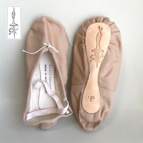 バレエシューズの見た目だからといってあなどるなかれ！このシューズでレッスンするか、お家で地道に努力していただけたら貴方が目指しているトウシューズで立てる足が作れます。この靴は、レッスンをしながら≪引き上げ≫に必要な「体幹・内転筋・腹斜筋・腸...