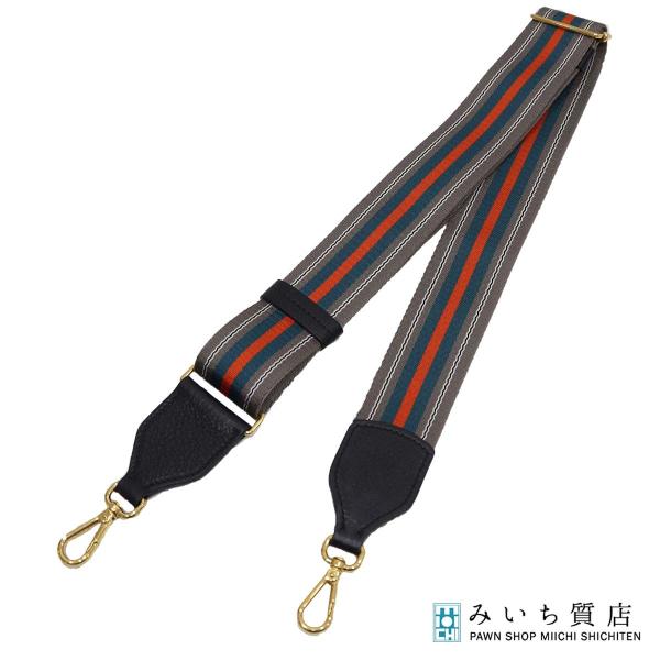 プラダのショルダーストラップです。ABランク：金具に小傷や型がついている部分がありますが、比較的綺麗な商品です。
