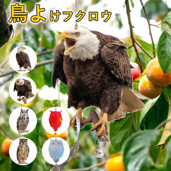 光の反射にて鳥よけ鳩などの害鳥が強光が怖がる特徴を利用し、本製品は各角度で太陽光による反射、鳩などの害鳥を近寄らせません。同時に両面二色の設計で特定的な色が怖がる鳥をより付けません。模様にて鳥よけ鳩などの鳥たちが天敵のフクロウを怖がる特徴に...