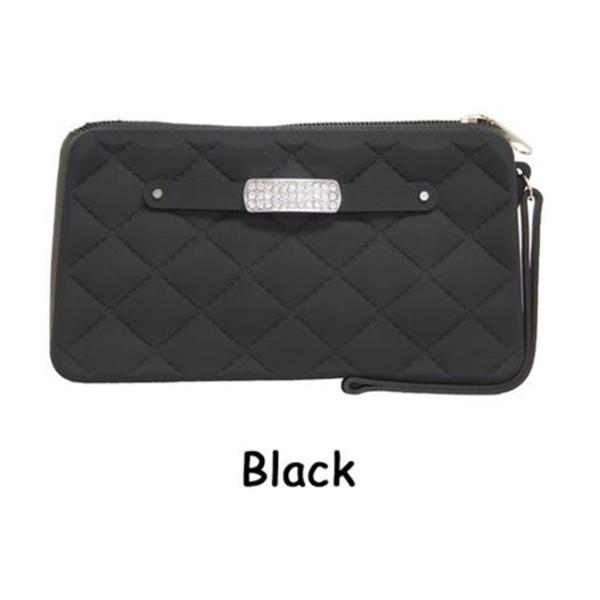 カリフォルニアでブレイク中の軽くて水にもポーチ。アメリカ製　サイズ：約H9cm xW16.5cm x D2.5cm素材:シリコン1200円相当のチャーム付(おまかせ）リストレット/ポーチ/シリコン製/アメリカ製/カリフォルニア/プレゼント/...